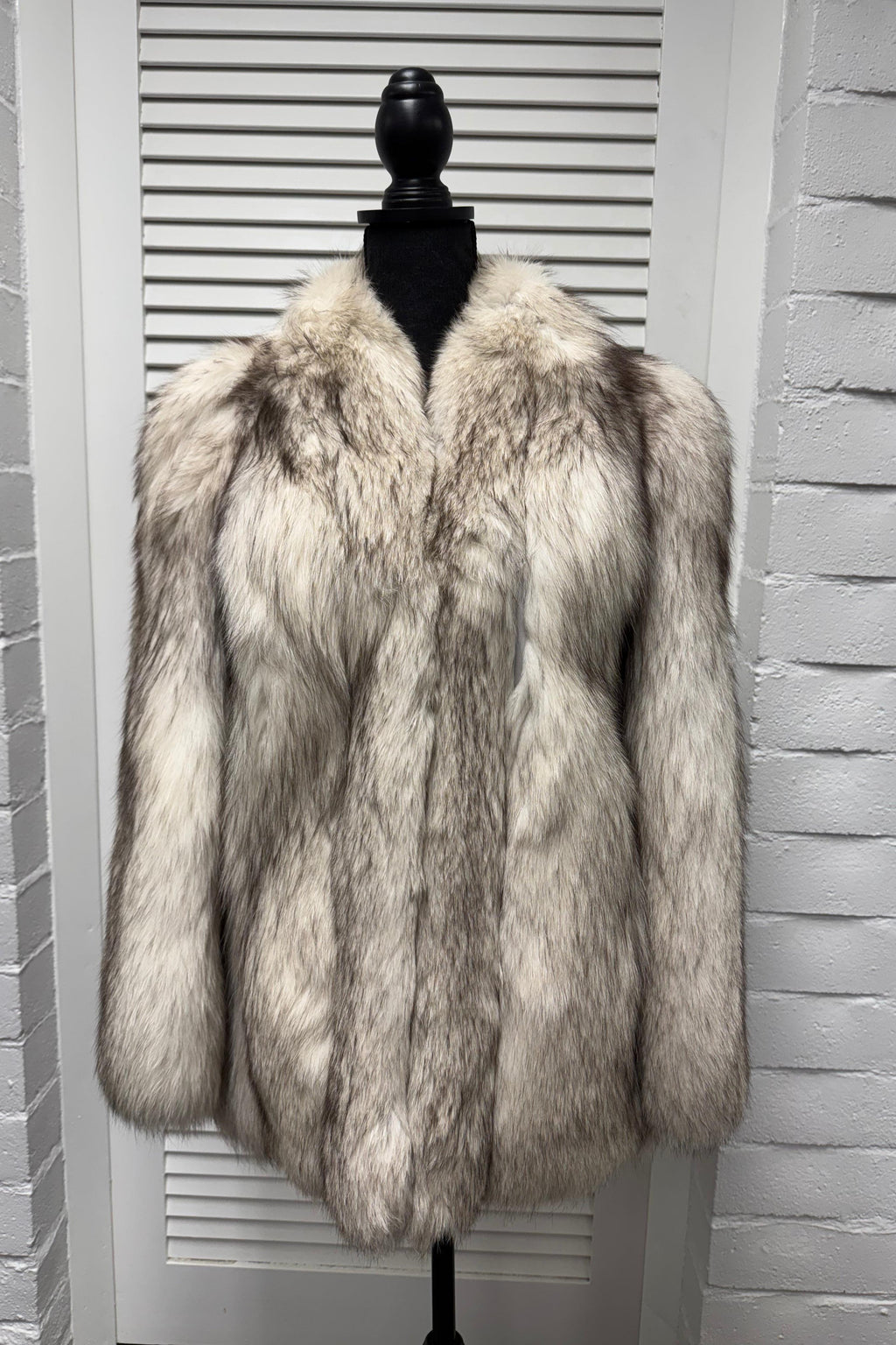 Vintage Oxi Blue Fox Jacket – LaBelle Since 1919